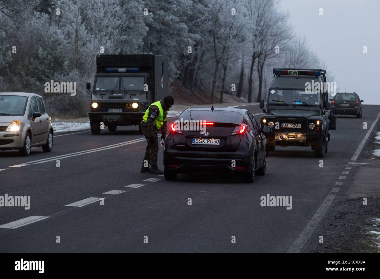 Military check point id hi-res stock photography and images - Alamy