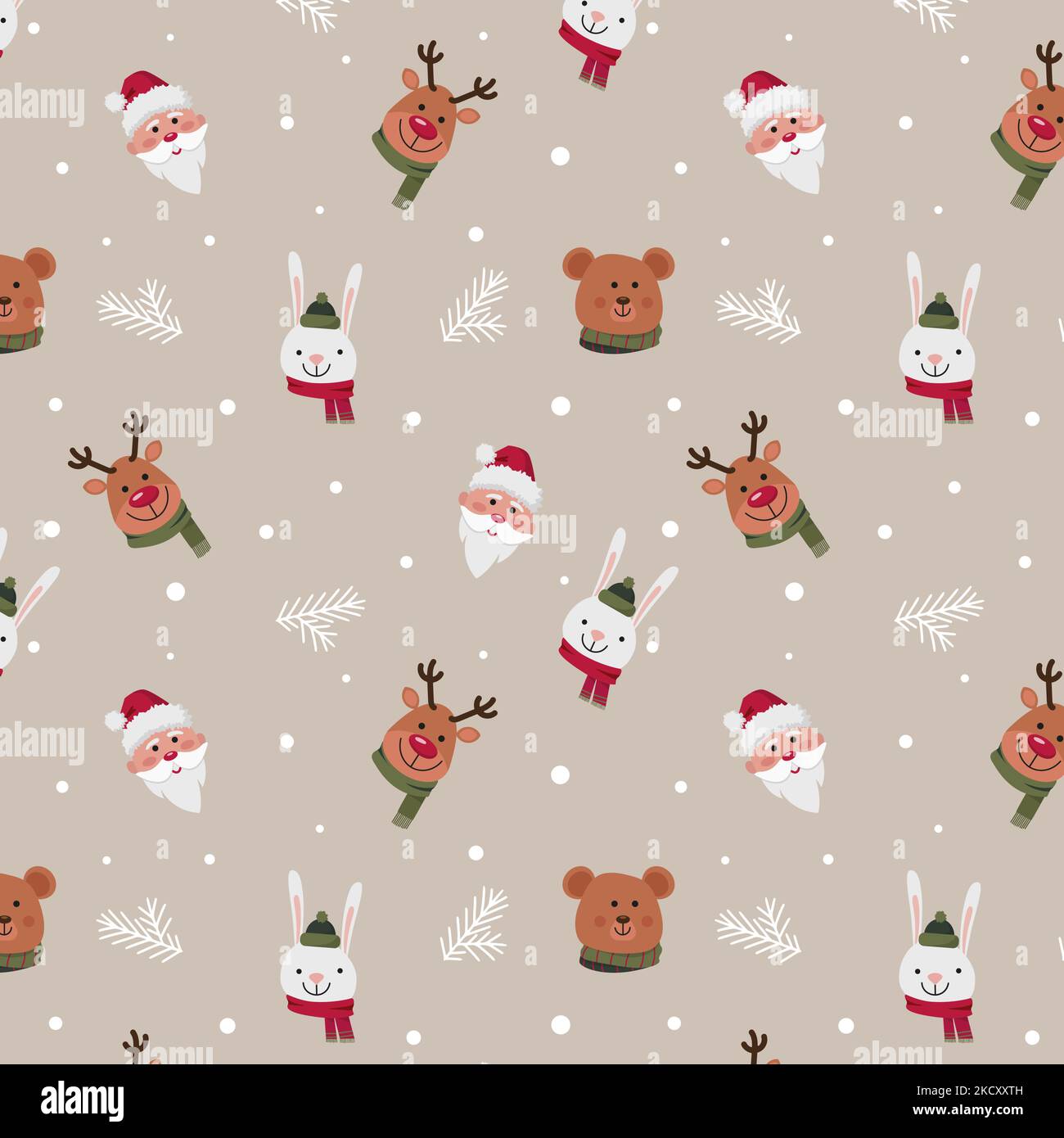 Cartoon christmas border Stock Vector Images - Alamy