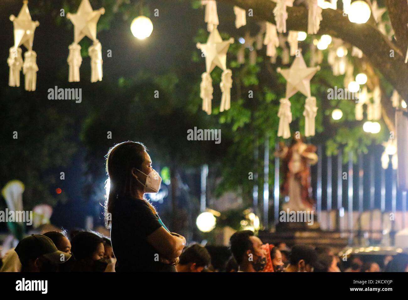 Catholics wearing face masks are attending the first day of Rooster's ...