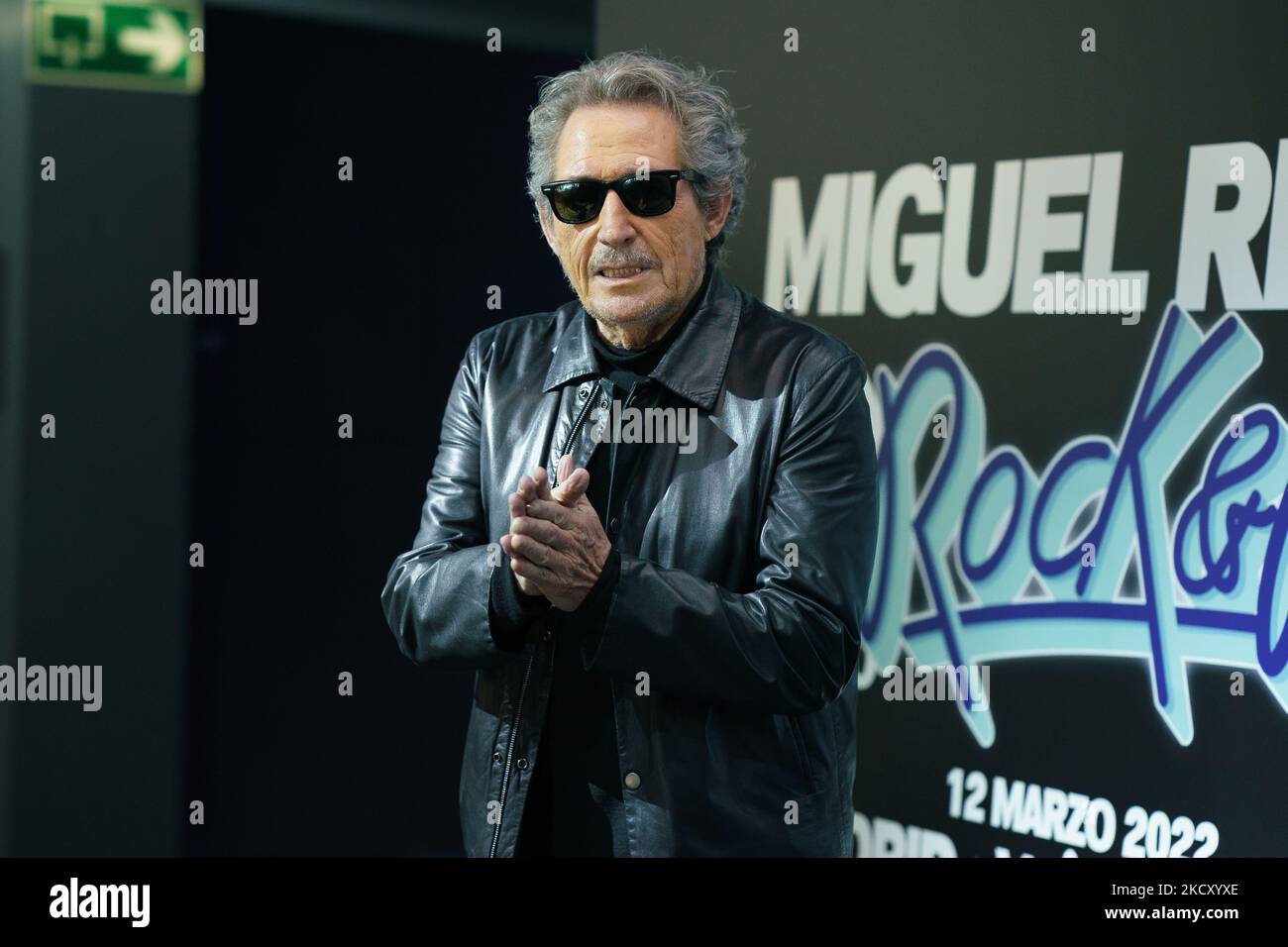 Spanish singer Miguel Rios attends the Rock & Rios album 40th ...