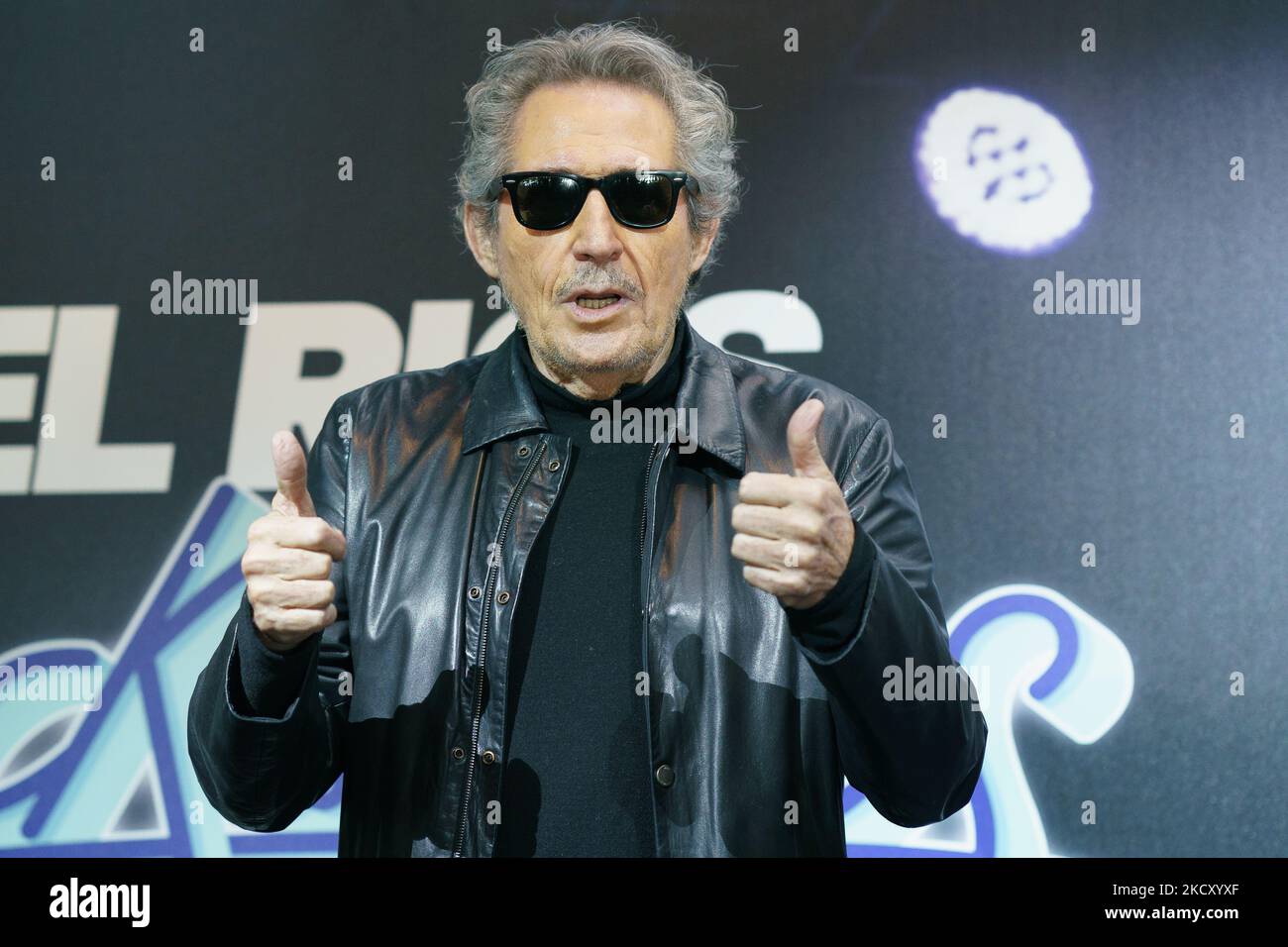 Spanish singer Miguel Rios attends the Rock & Rios album 40th ...