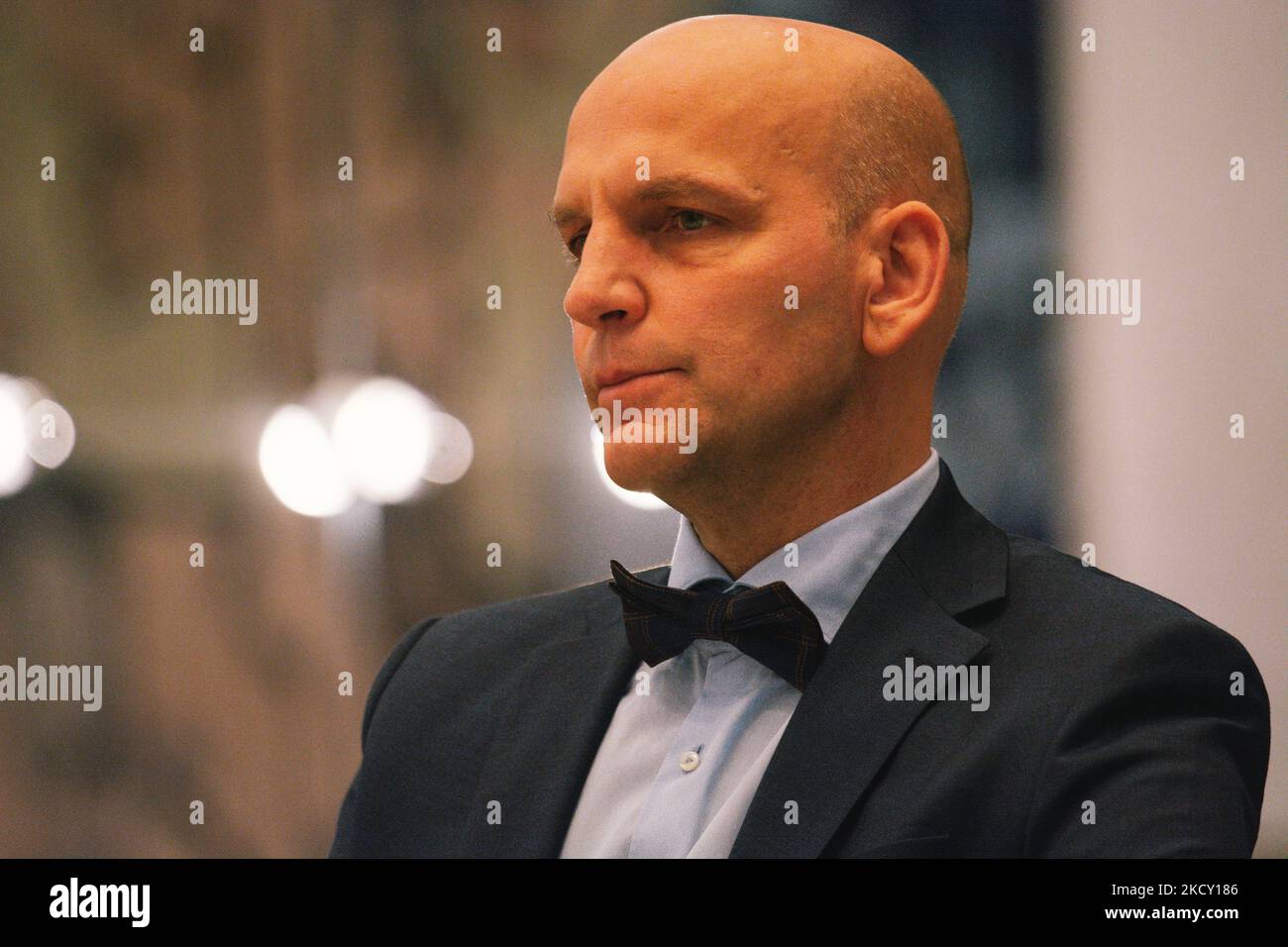 Nobel Prize winner Professor Dr. Benjamin List is seen in cologne town ...