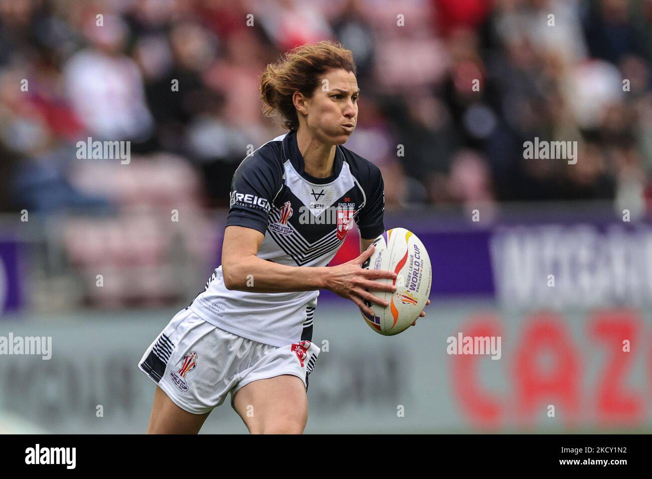 Courtney Winfield-Hill England during the Women's Rugby League World ...