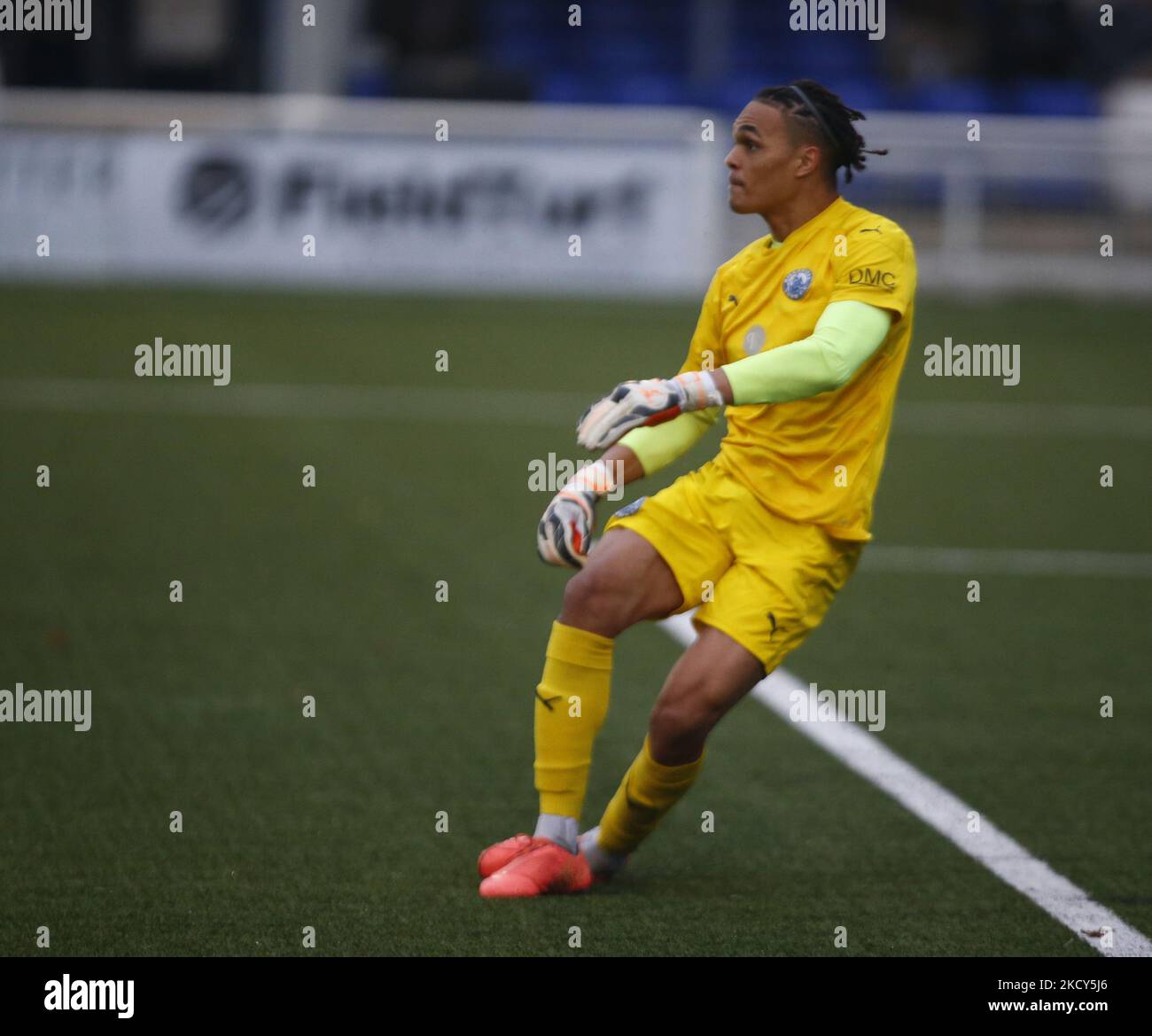 Rhus Lovett of Billericay Town during The Vanarama National League ...