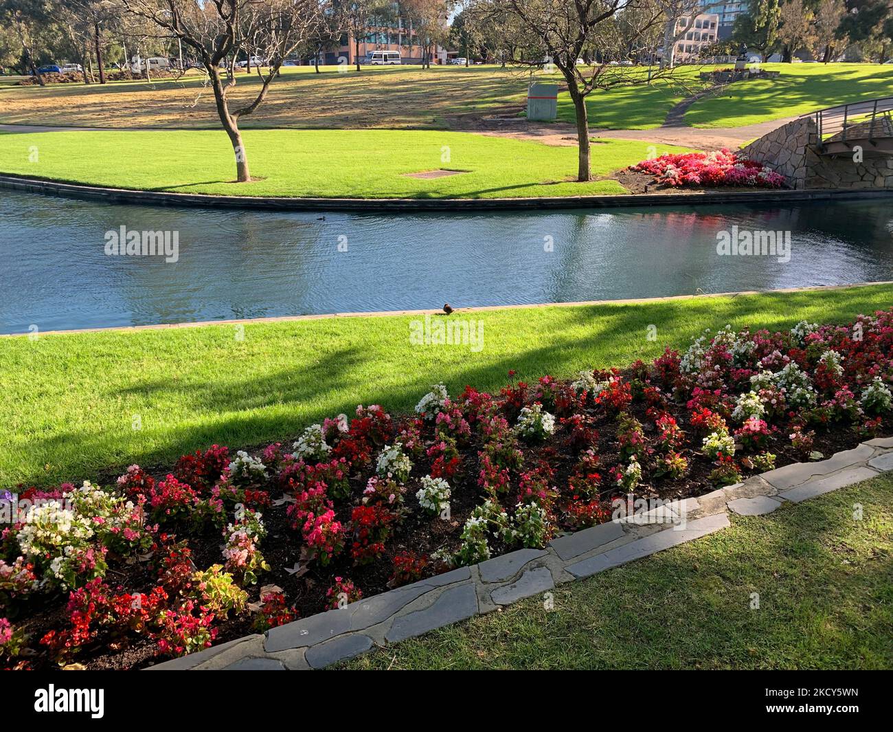 Adelaide city park Stock Photo - Alamy
