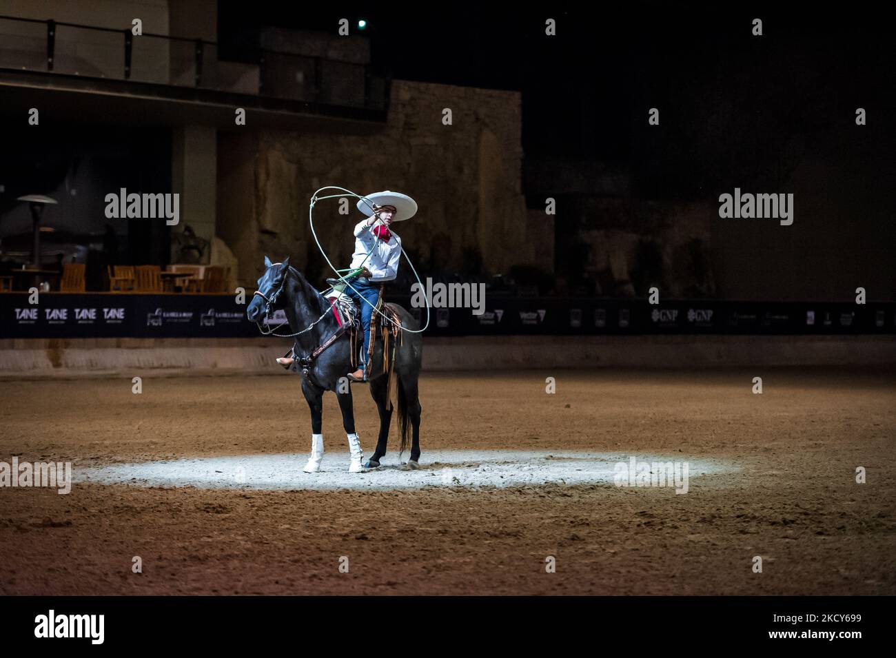 performance put on at club hipico la silla Stock Photo - Alamy