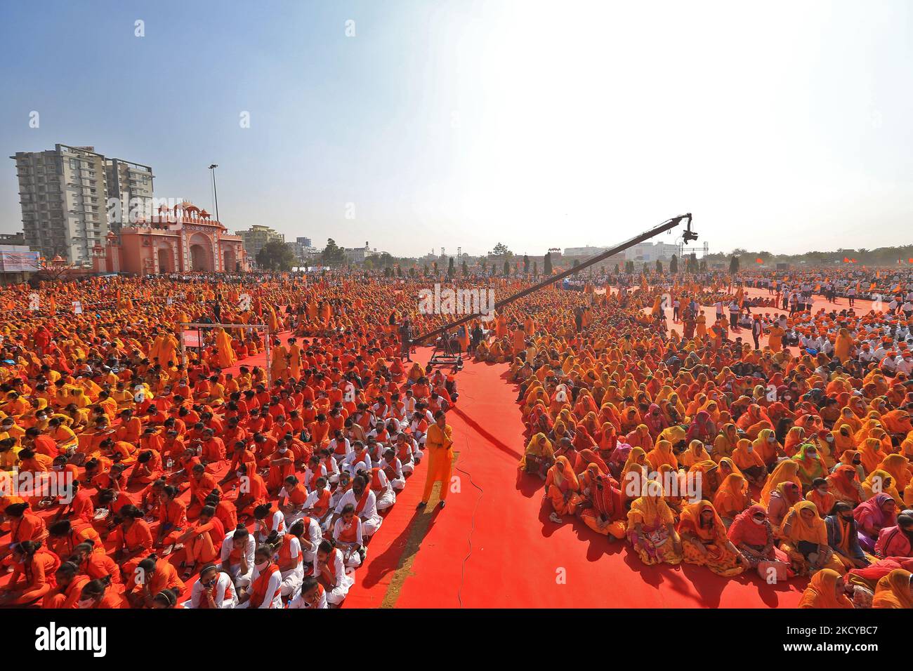 People from the Rajput community during the diamond jubilee ...