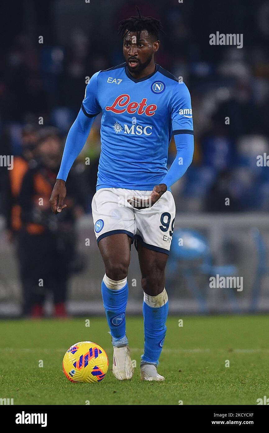 Frank Anguissa of SSC Napoli during the Serie A match between SSC ...