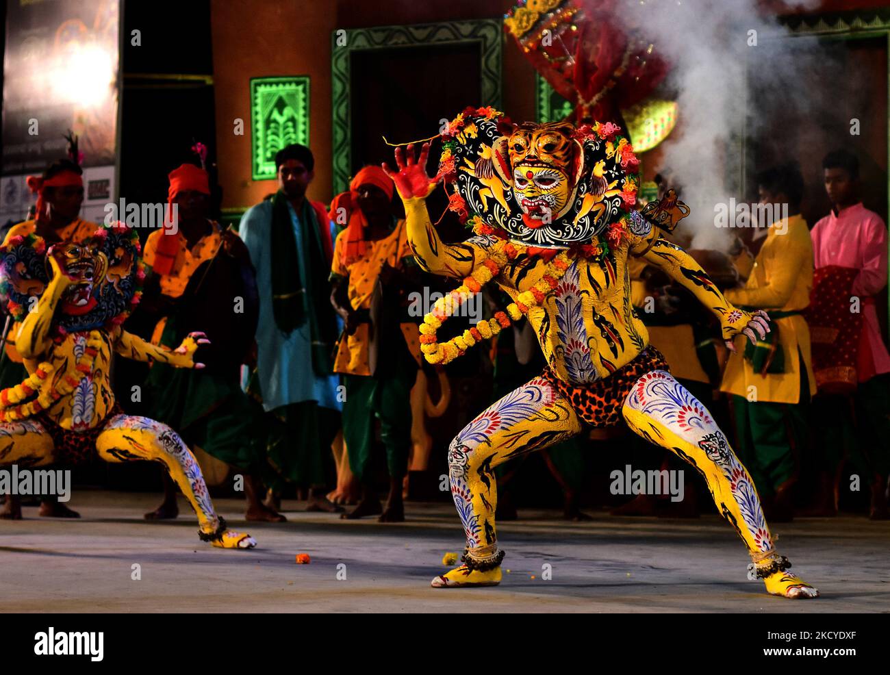Traditional artist from south Odisha's Ganjam district paints and ...