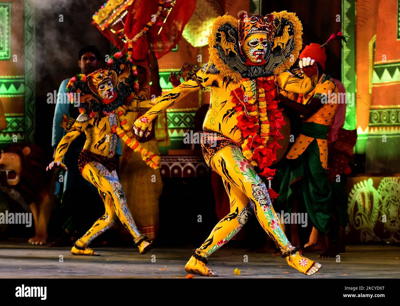 Traditional artist from south Odisha's Ganjam district paints and ...