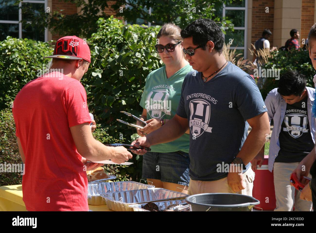 School college barbeque barbecue hi-res stock photography and images ...