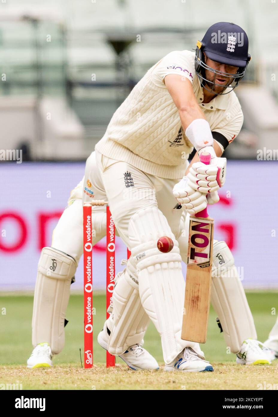 Dawid Malan of England bats during day one of the Third Test match in ...