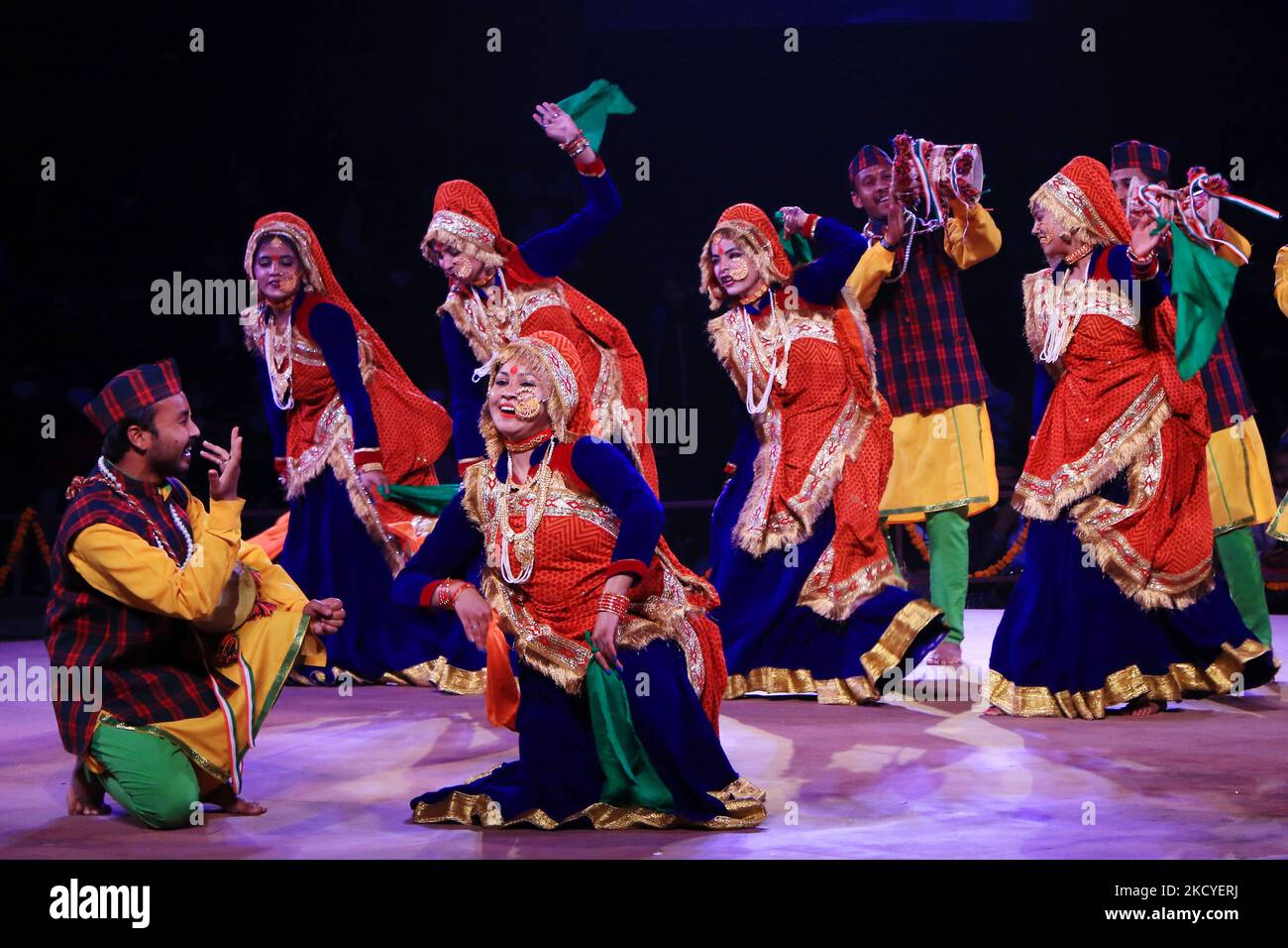 Traditional chhapeli dance hi-res stock photography and images - Alamy