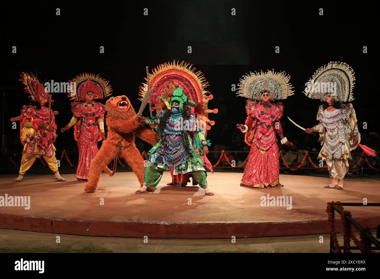 Chhau dance hi-res stock photography and images - Alamy