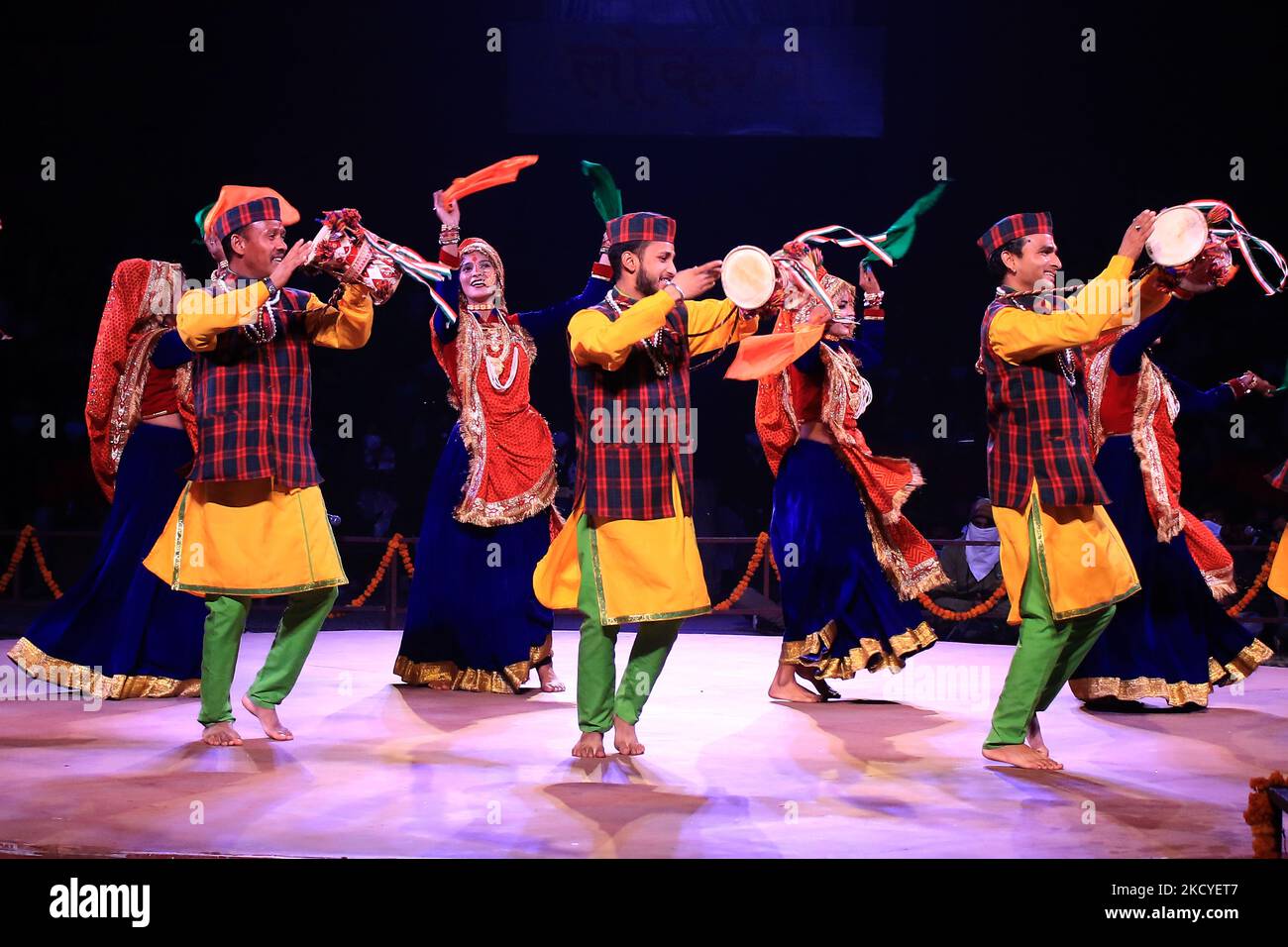 Traditional chhapeli dance hi-res stock photography and images - Alamy