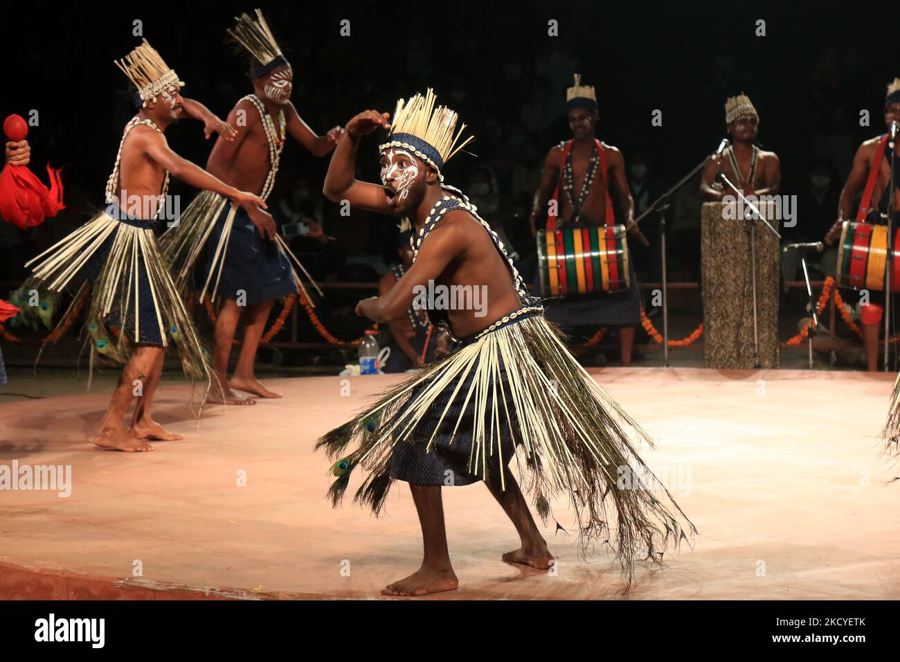 Traditional siddhi dhamal dance hi-res stock photography and images - Alamy