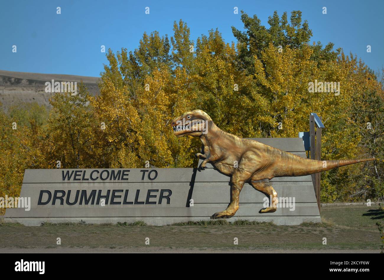 Welcome to drumheller hi-res stock photography and images - Alamy