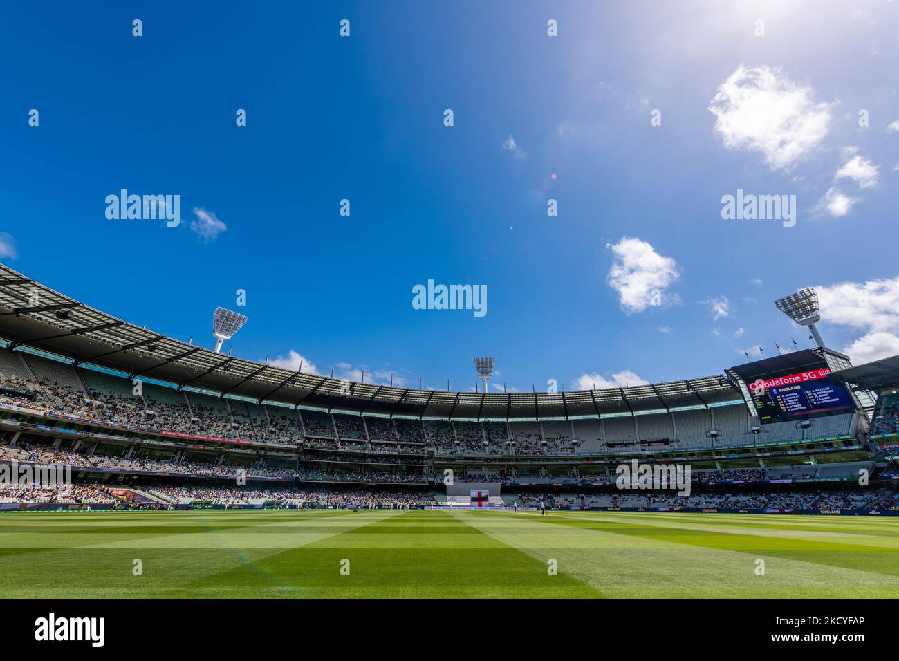 A general view of play during day two of the Third Test match in the ...