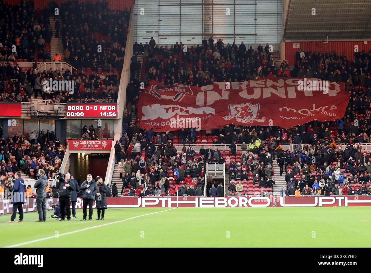 Nottingham forest banner hi-res stock photography and images - Alamy