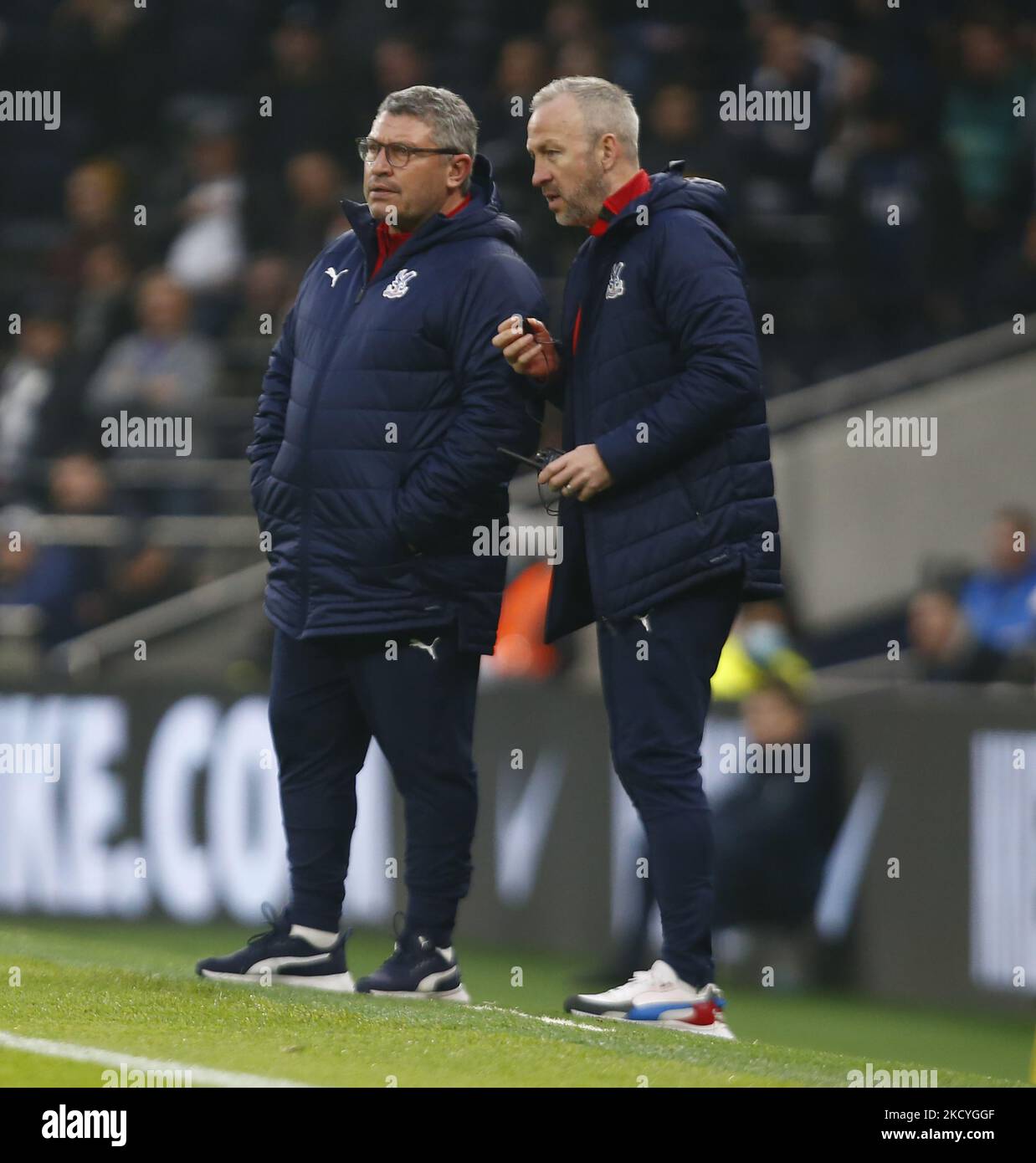 LONDON, England - DECEMBER 26:L-R Osian Roberts Assistant Manager and ...