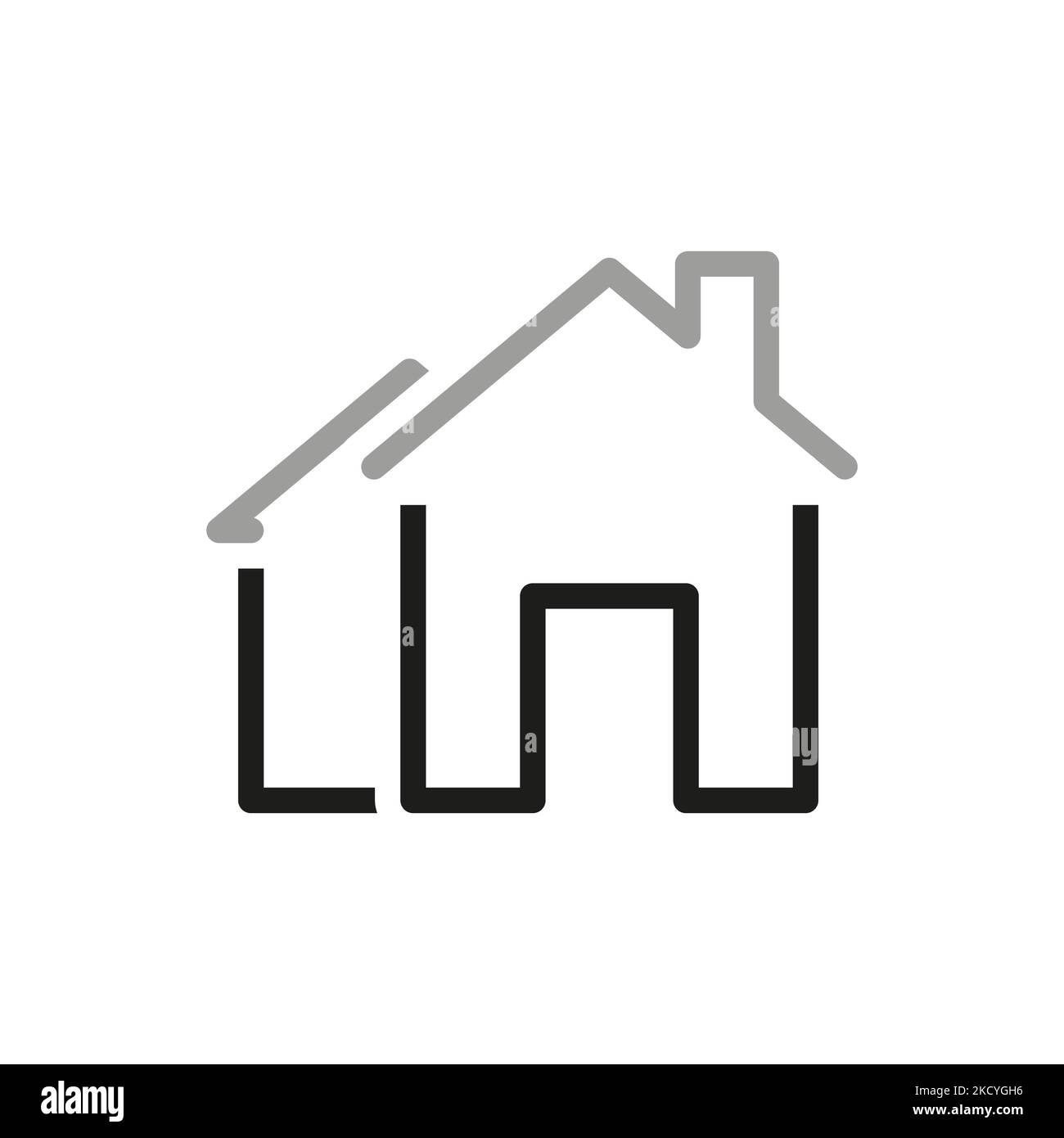 Simple vector icons related to real estate Stock Vector Image & Art - Alamy