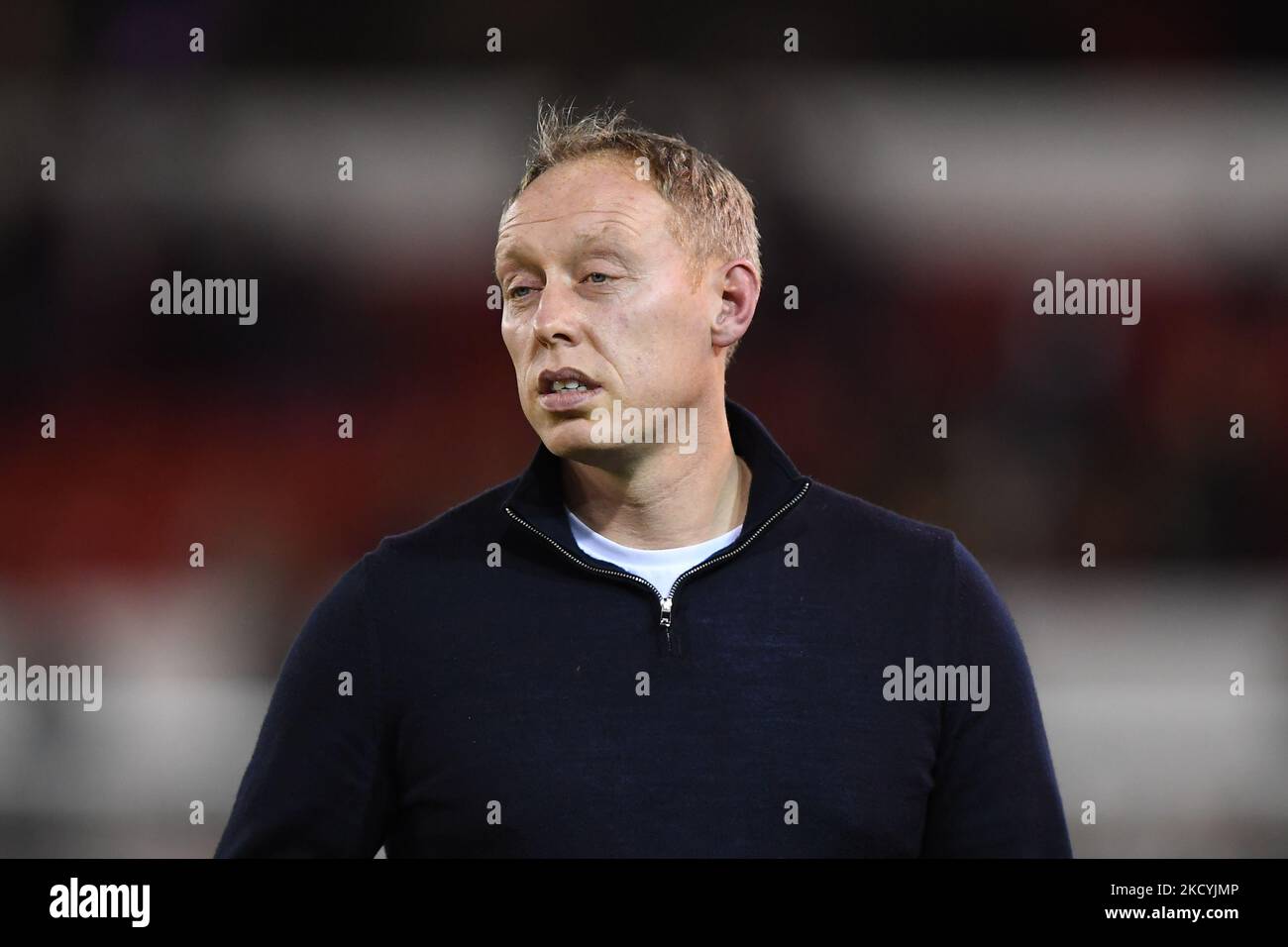 Steve Cooper, Nottingham Forest head coach during the Sky Bet ...