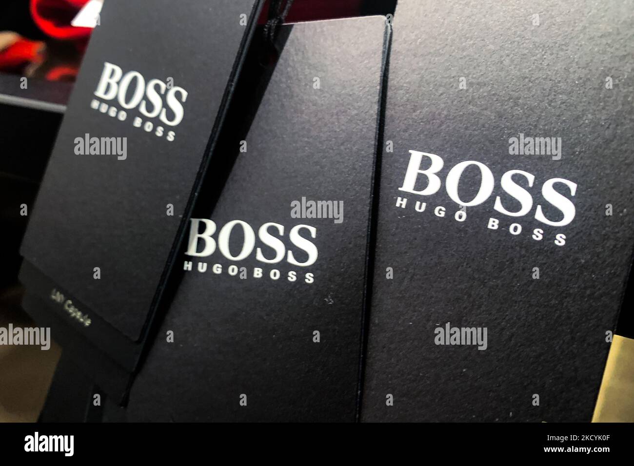 Labels brands logos hi-res stock photography and images - Alamy