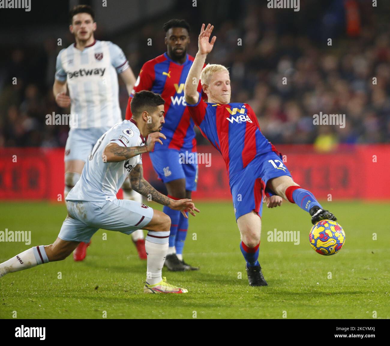 West Ham United's Jordan Hugill during Premier League between Crystal ...