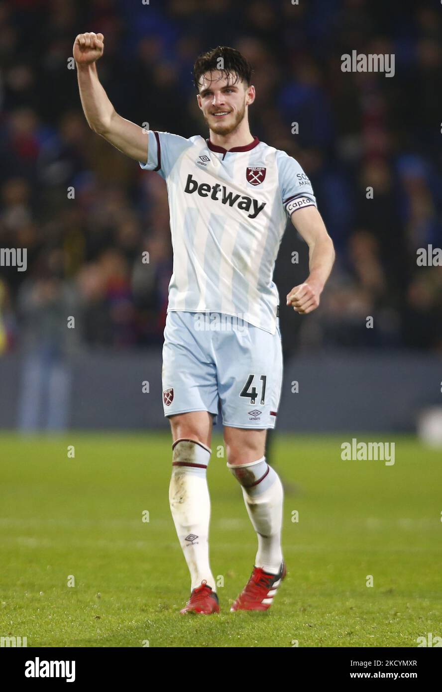 West Ham United's Declan Rice after Premier League between Crystal ...