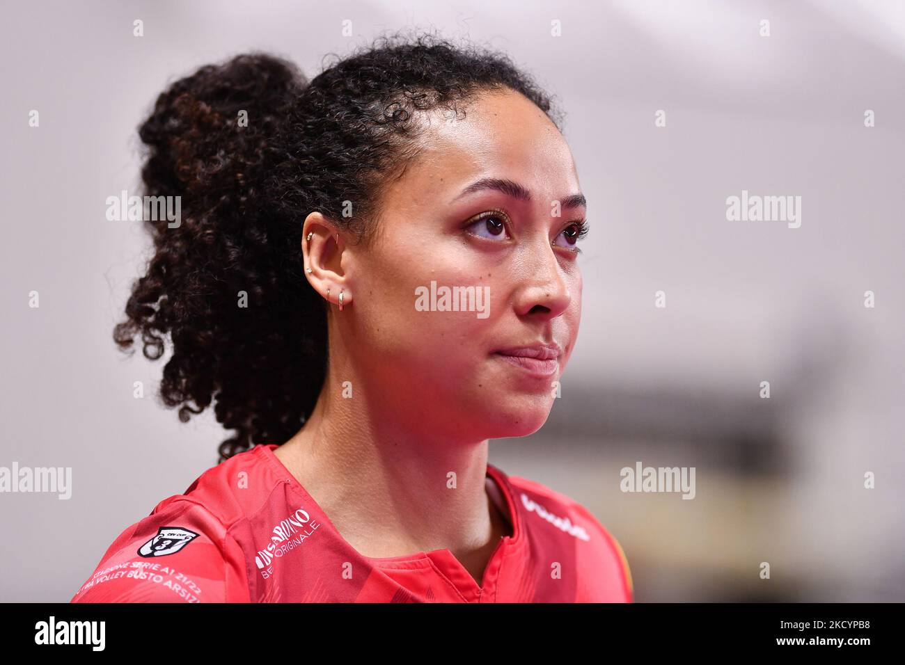 Alexa Gray (Unet E-Work Busto Arsizio) during the Volleyball Italian ...