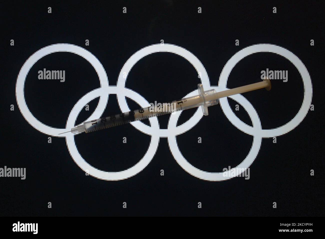 Beijing 2022 olympic logo hi-res stock photography and images - Alamy