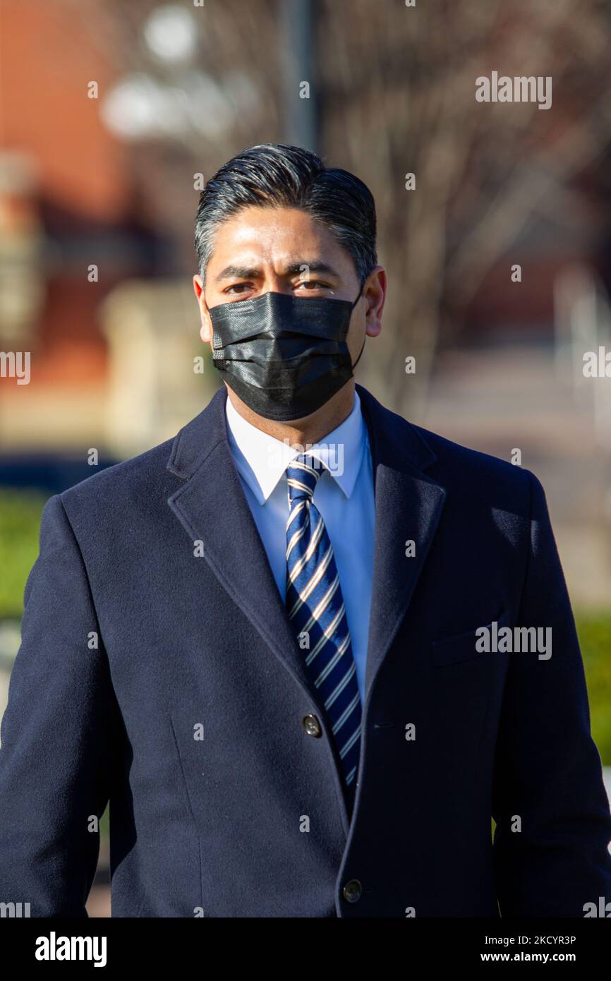 Mayor-elect Aftab Pureval and elected City Council Members are sworn ...