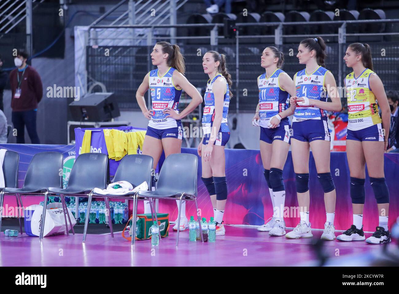 Volleyball italian women cup imoco volley conegliano hi-res stock ...