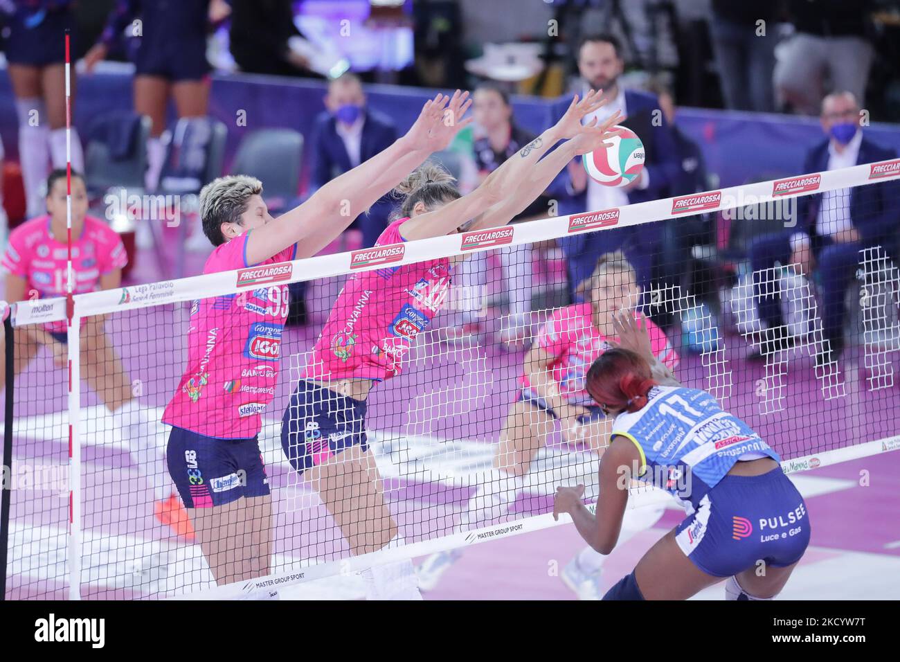Igor Gorgonzola Novara during the Volleyball Italian Women Cup Imoco ...