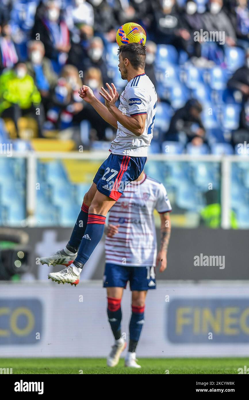 Alberto Grassi (Cagliari) during the italian soccer Serie A match UC ...