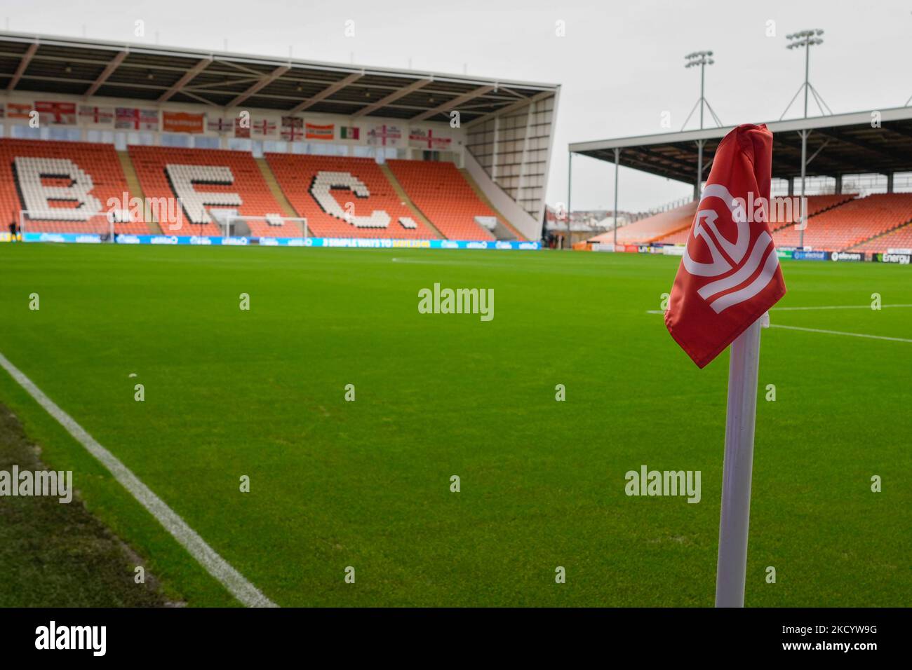 General view of Bloomfield Road Stadium before the Sky Bet Championship ...