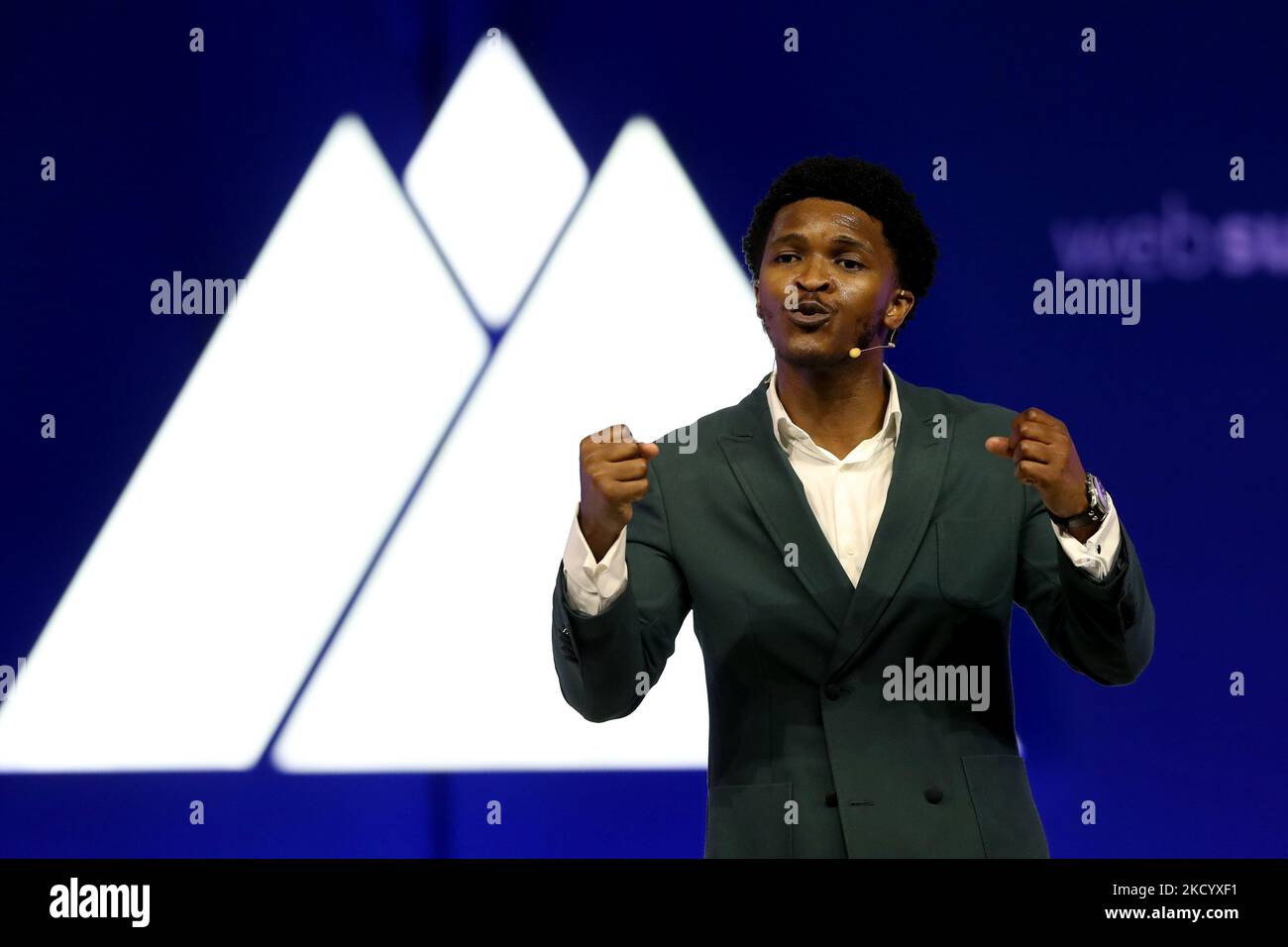 Lisbon, Portugal. 4th Nov, 2022. Dr Siyabulela Mandela, Director for ...