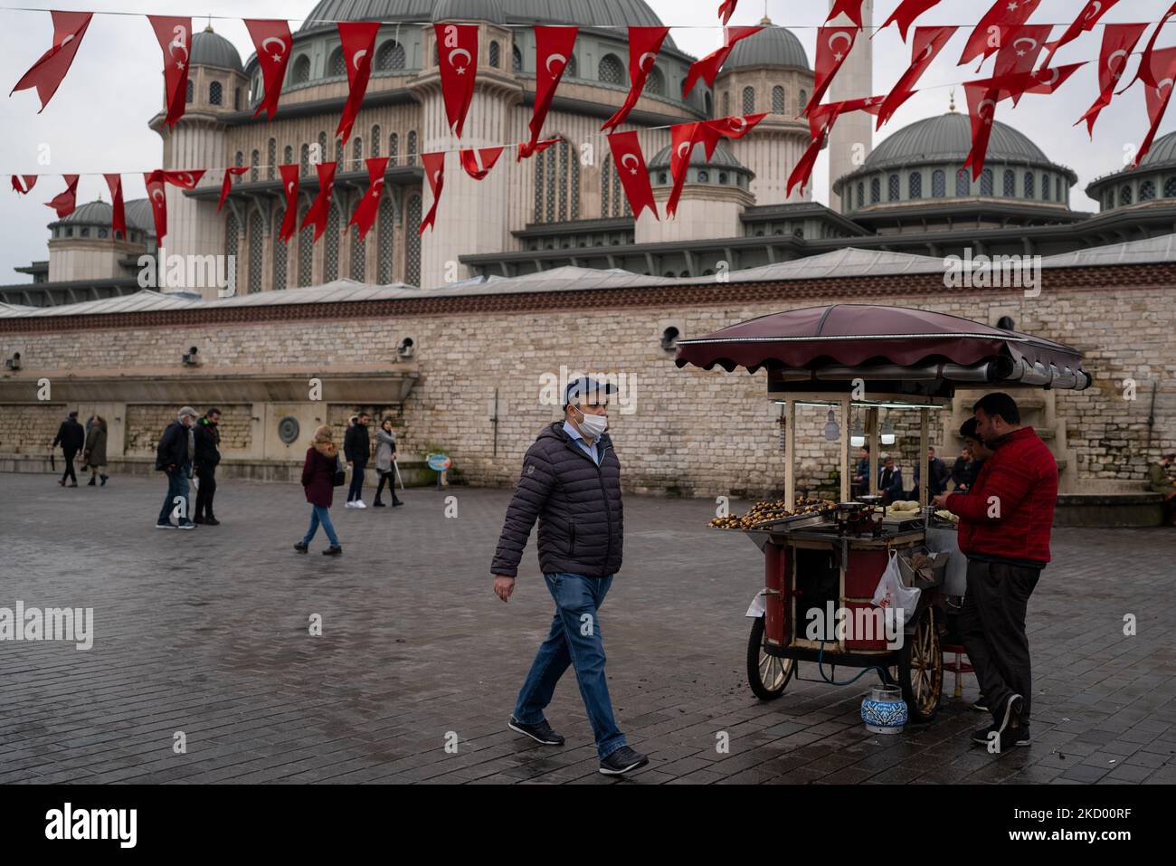 Daily life in Istanbul 8 January 2021. (Photo by Erhan Demirtas ...