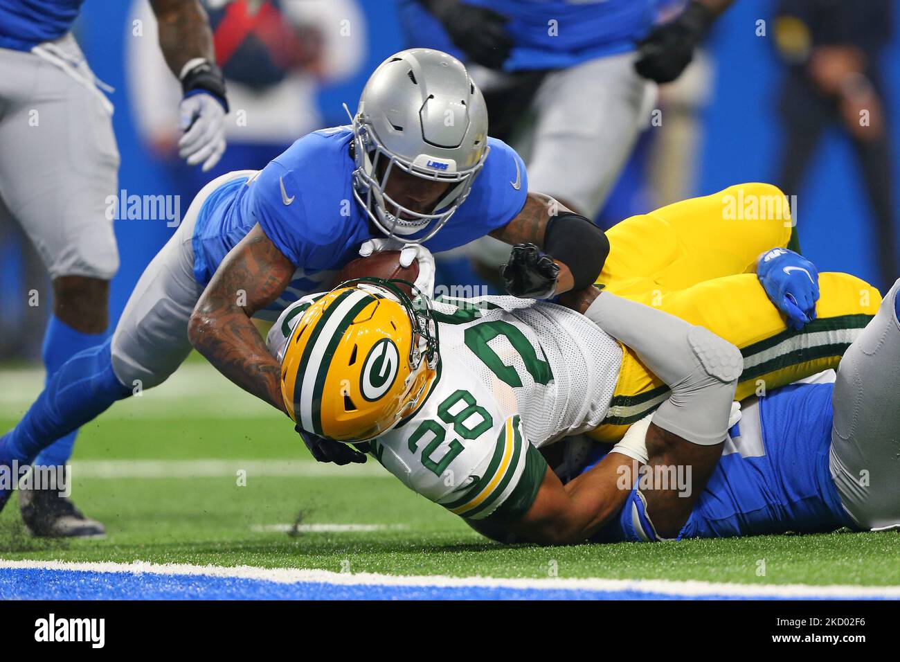Detroit lions free safety tracy walker hi-res stock photography and ...