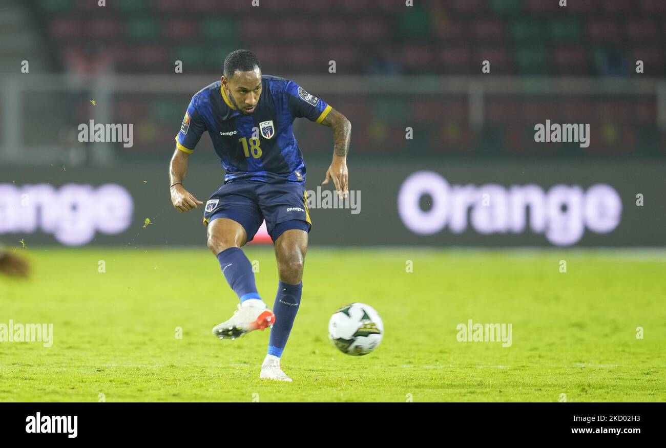 Kenny Rocha Santos of Cape Verde during Ethiopia against Cap Verde ...