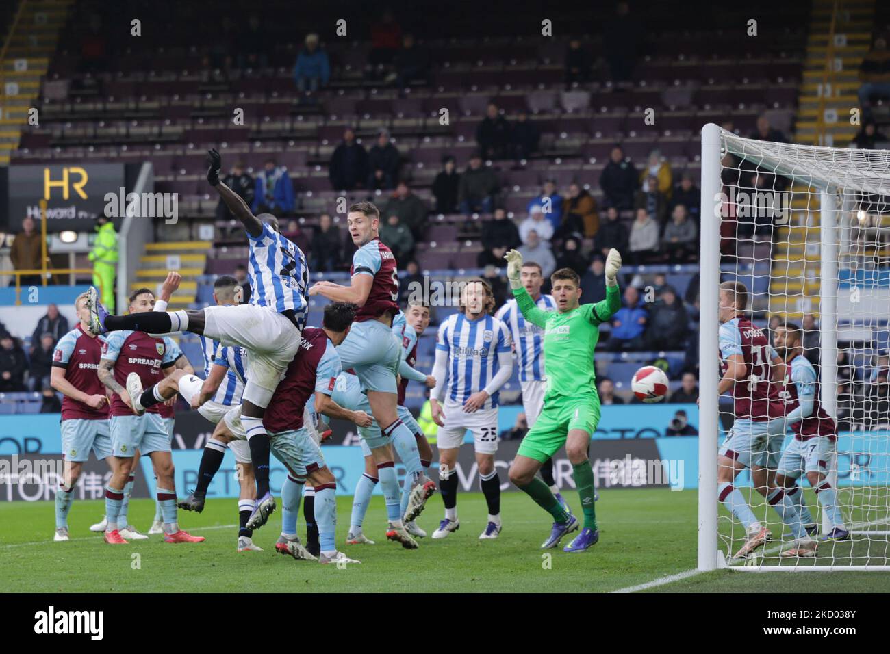 Matty Pearson of Huddersfield Town scores his team's second goal during ...