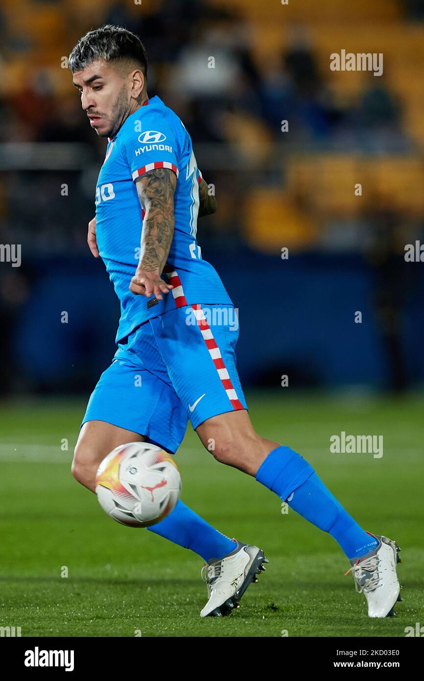 Angel Martin Correa Martinez of Club Atletico de Madrid in action ...