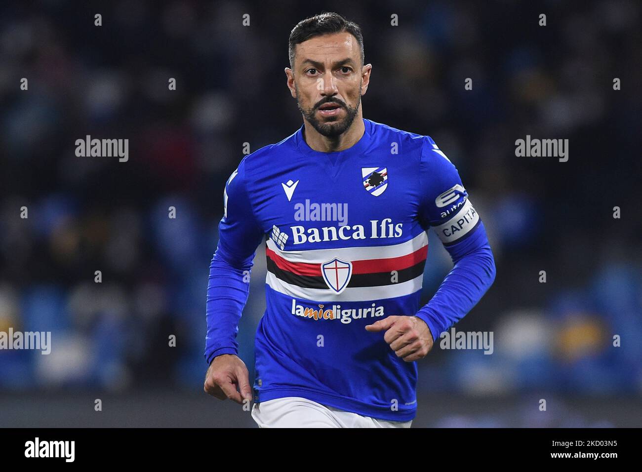 Fabio Quagliarella of UC Sampdoria during the Serie A match between SSC ...