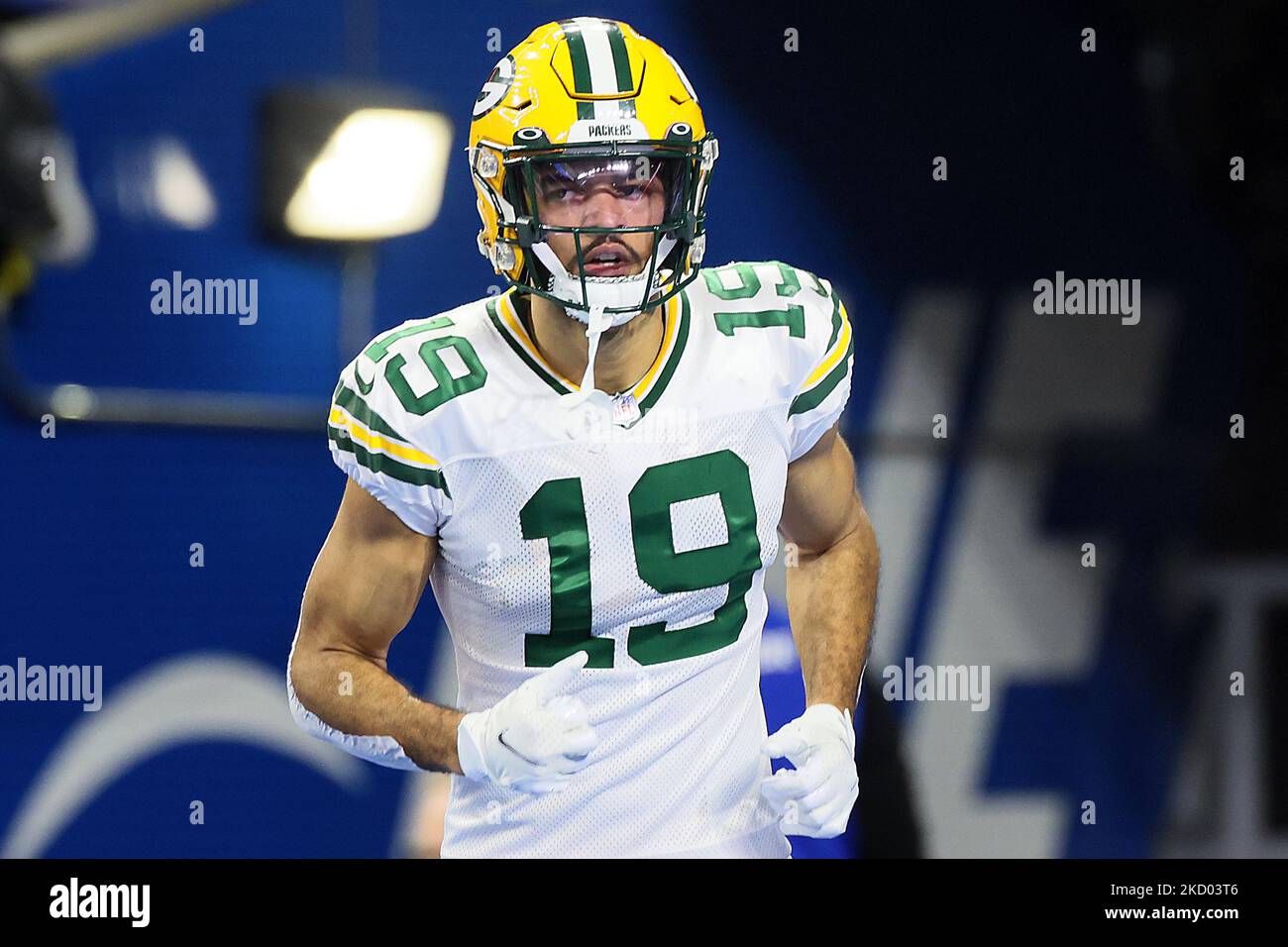 Green Bay Packers wide receiver Equanimeous St. Brown (19) runs on the ...