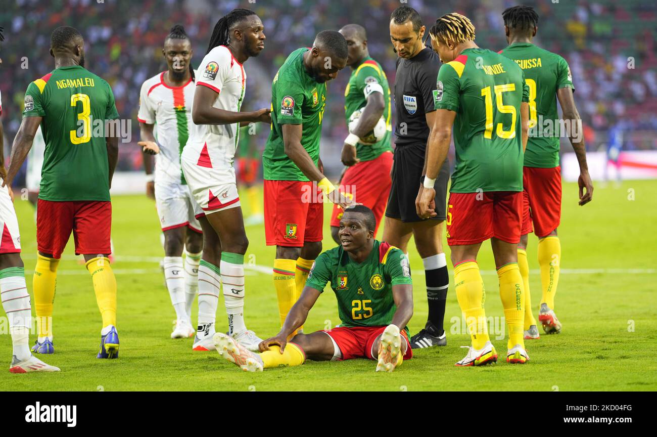 Nouhou Tolo of Cameroon during Cameroon against Burkina Faso, African ...