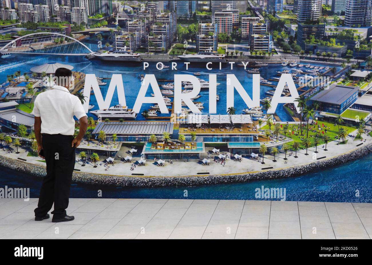 Colombo port city marina promenade hi-res stock photography and images ...