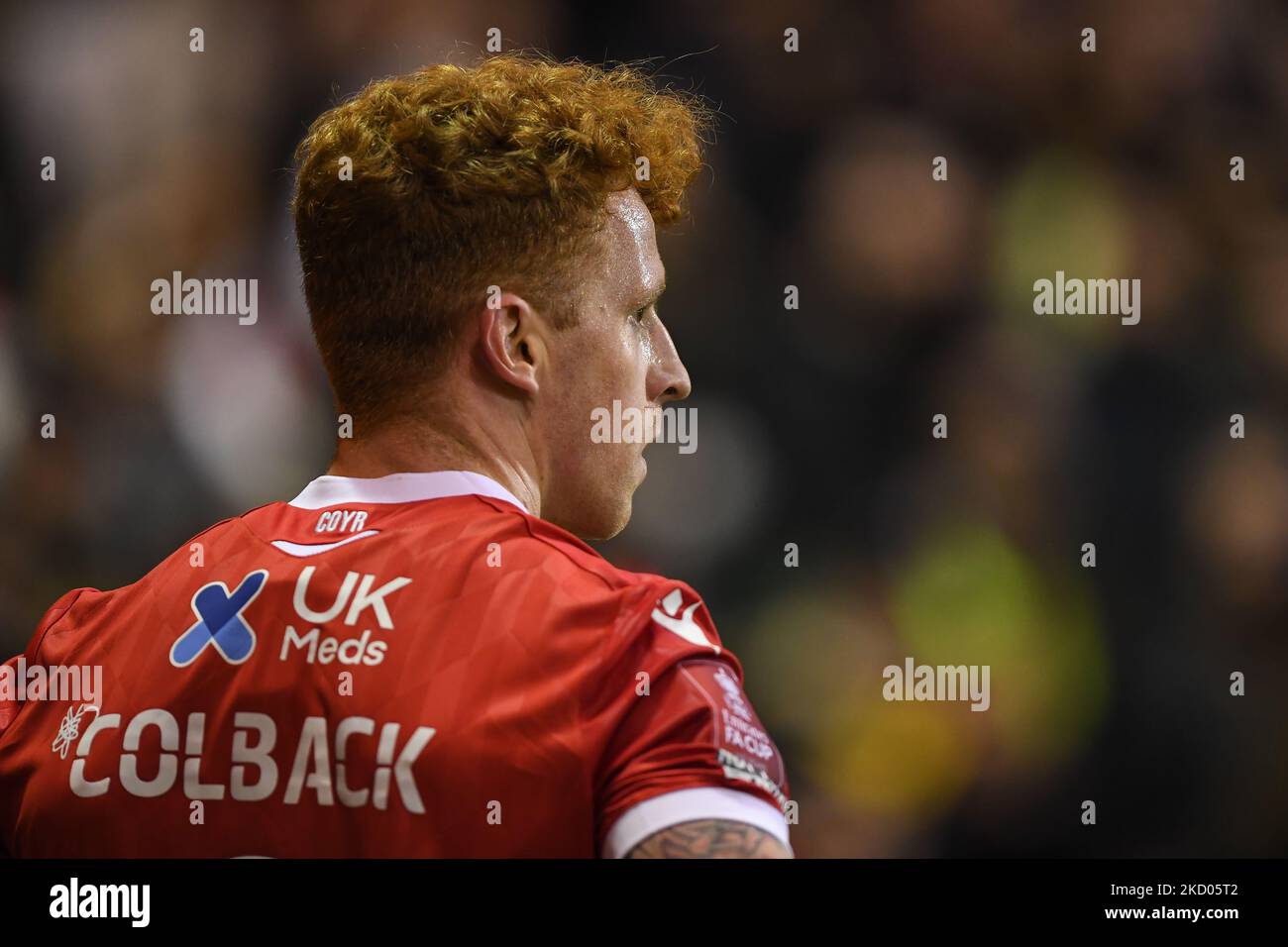 Jack Colback of Nottingham Forest during the FA Cup Third Round match ...