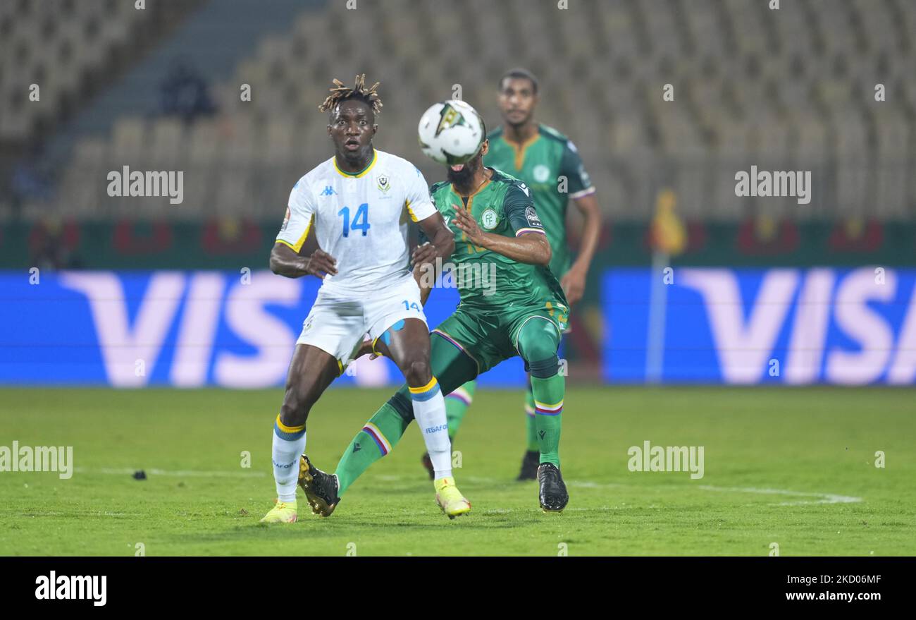 Louis Ameka of Gabon during Gabon against Comoros, African Cup of ...