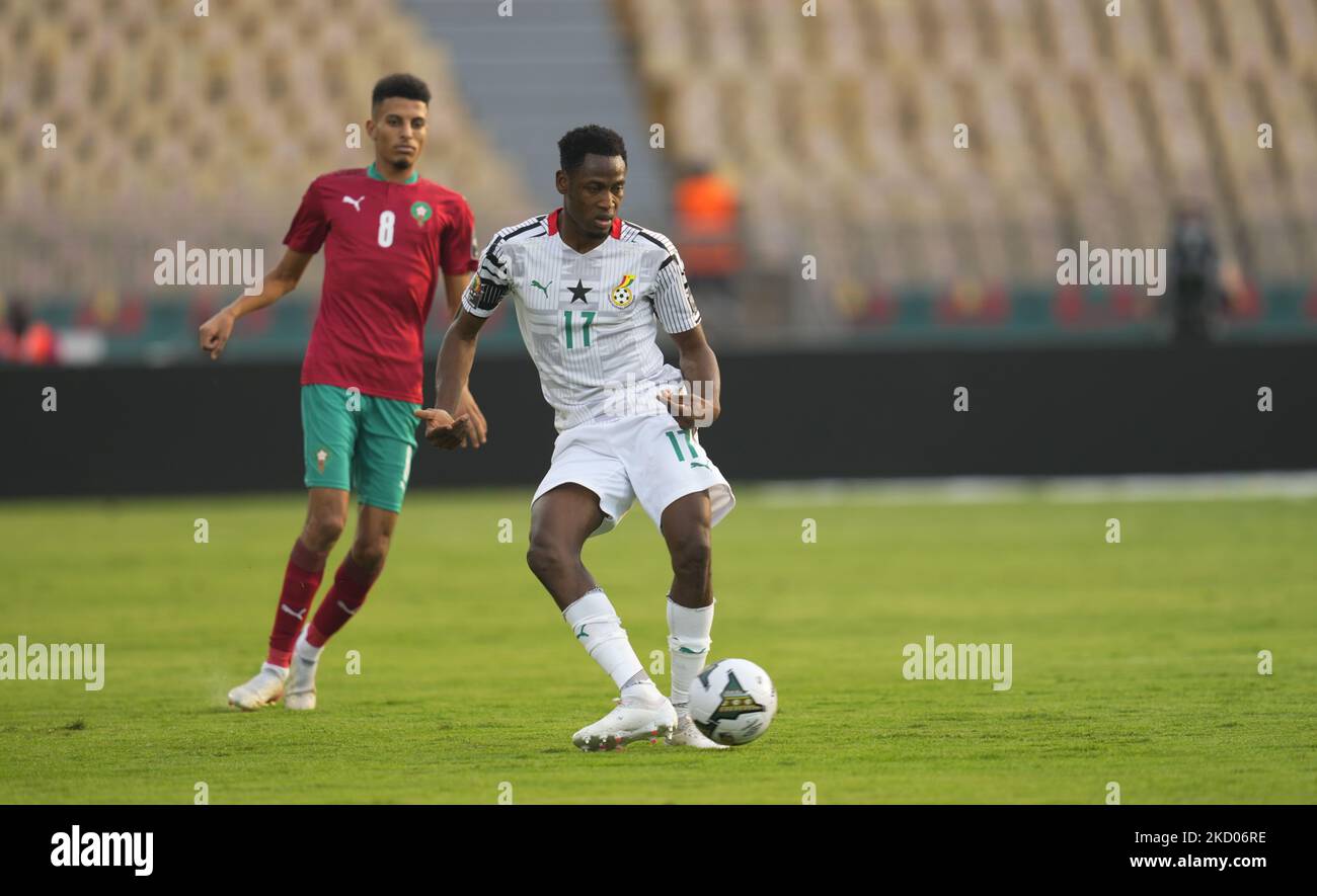 Baba Rahman of Ghana during Ghana against Morocco, African Cup of ...