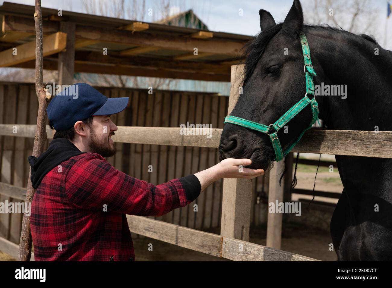 Rancher smiling hi-res stock photography and images - Alamy